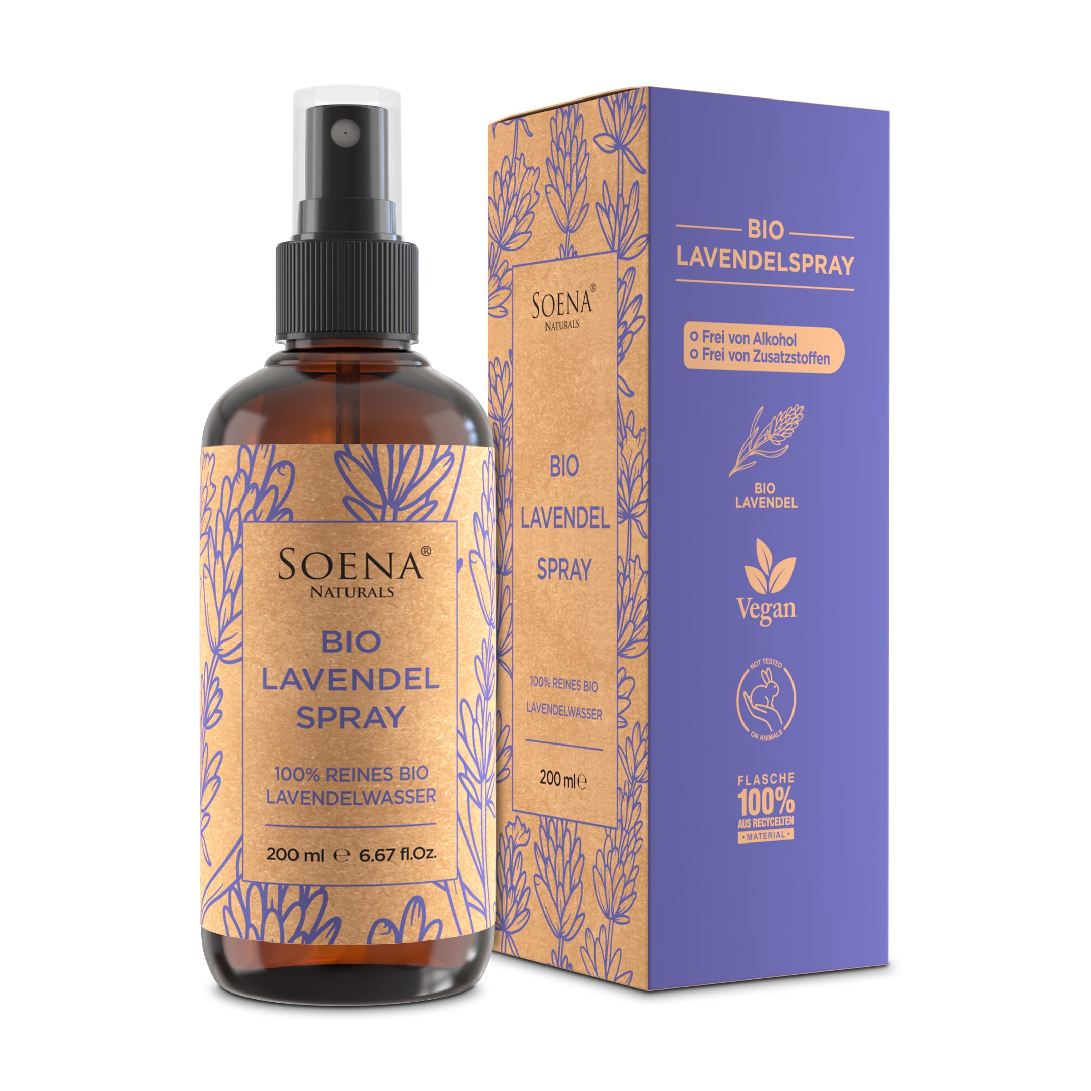 BIO LAVENDELWASSER – Soena Naturals