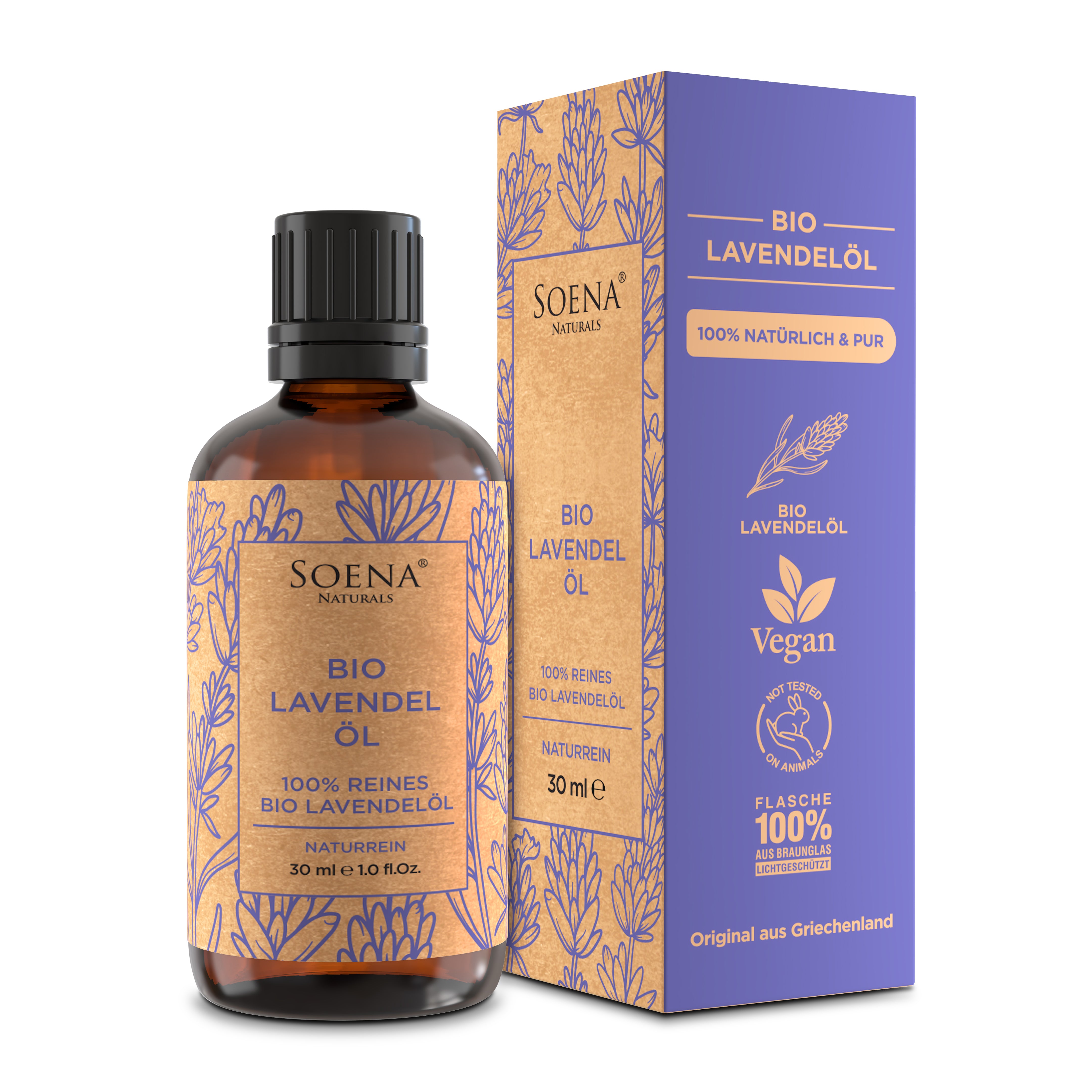 BIO LAVENDELÖL – Soena Naturals